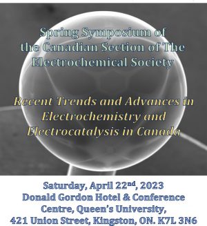 ECS Canada Section Presents Recent Trends and Advances in ...