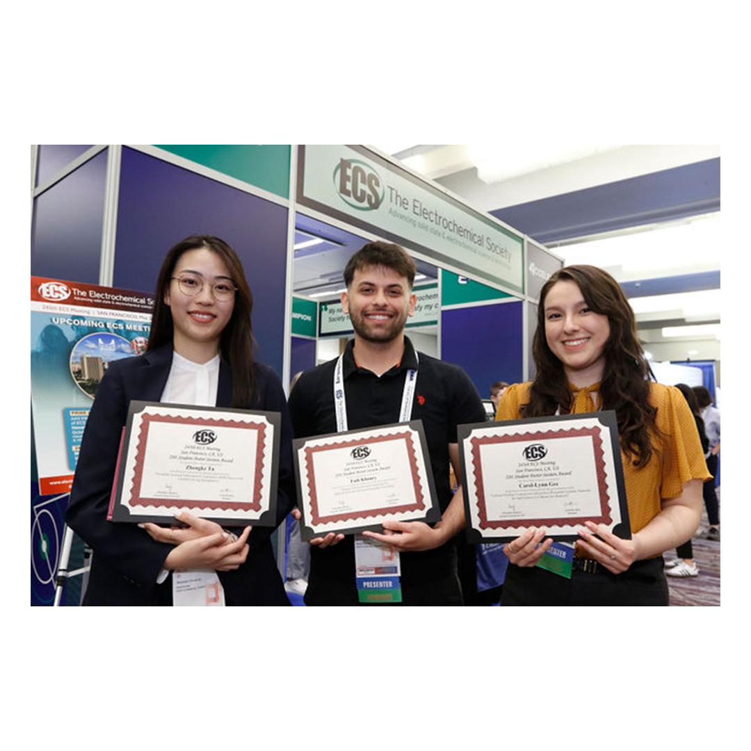 245th ECS Meeting: General Student Poster Session Award Winners - ECS