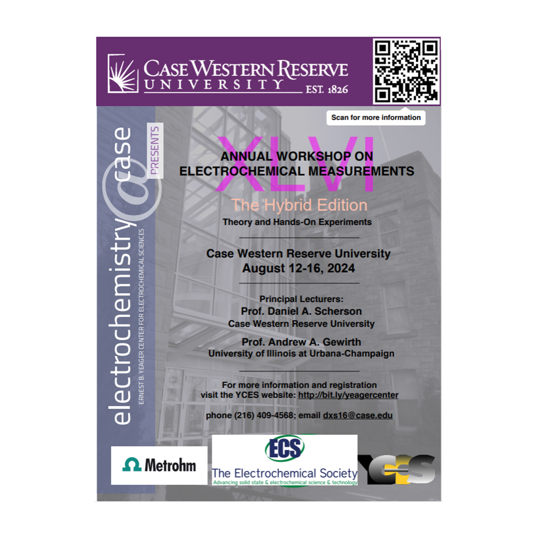 CWRU's Annual Electrochemical Measurements Workshop